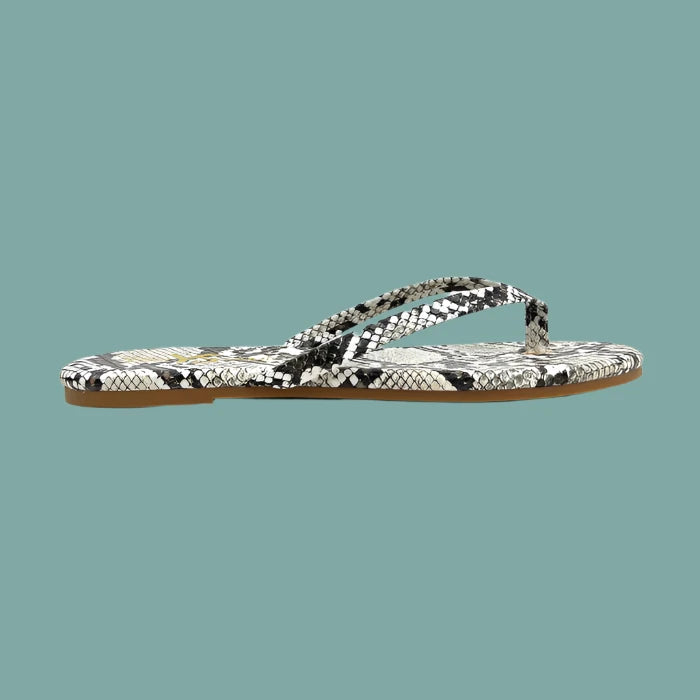Rivington Sandal - Natural Snake Print – Pronto